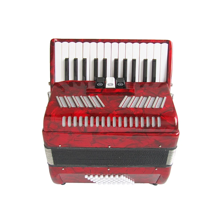 Accordion 48 Bass - Red Instruments & Yamaha Accordions