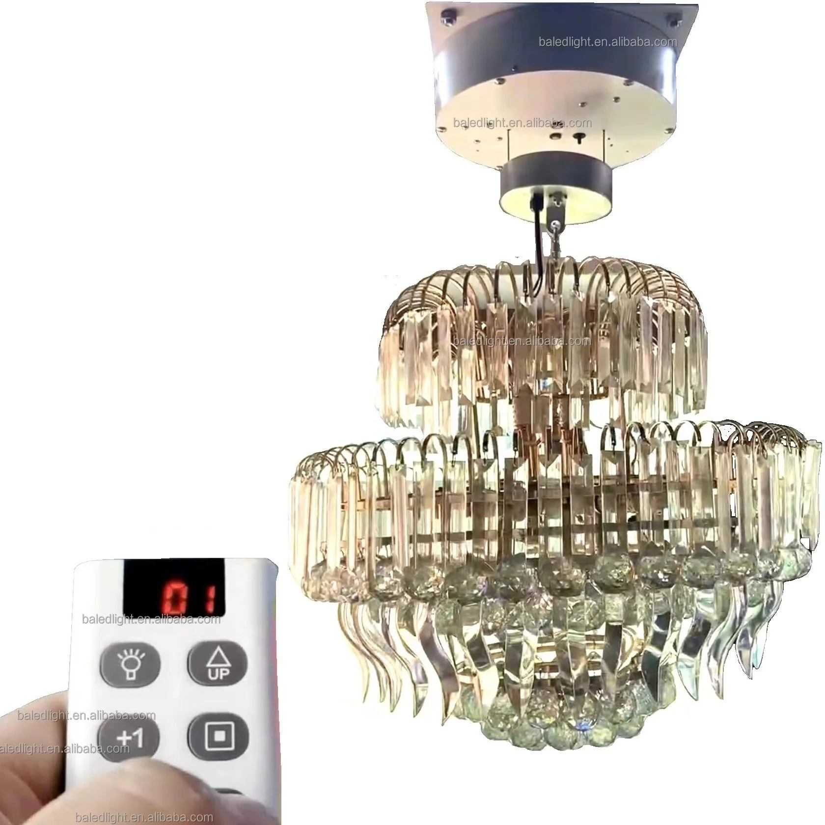 40kgs Loading Weight Indoor Modern Pendant Lamp Remote Control Grow ...