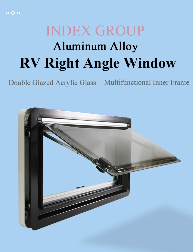 Top Quality Motorhome Window - 700*400mm Right Angle