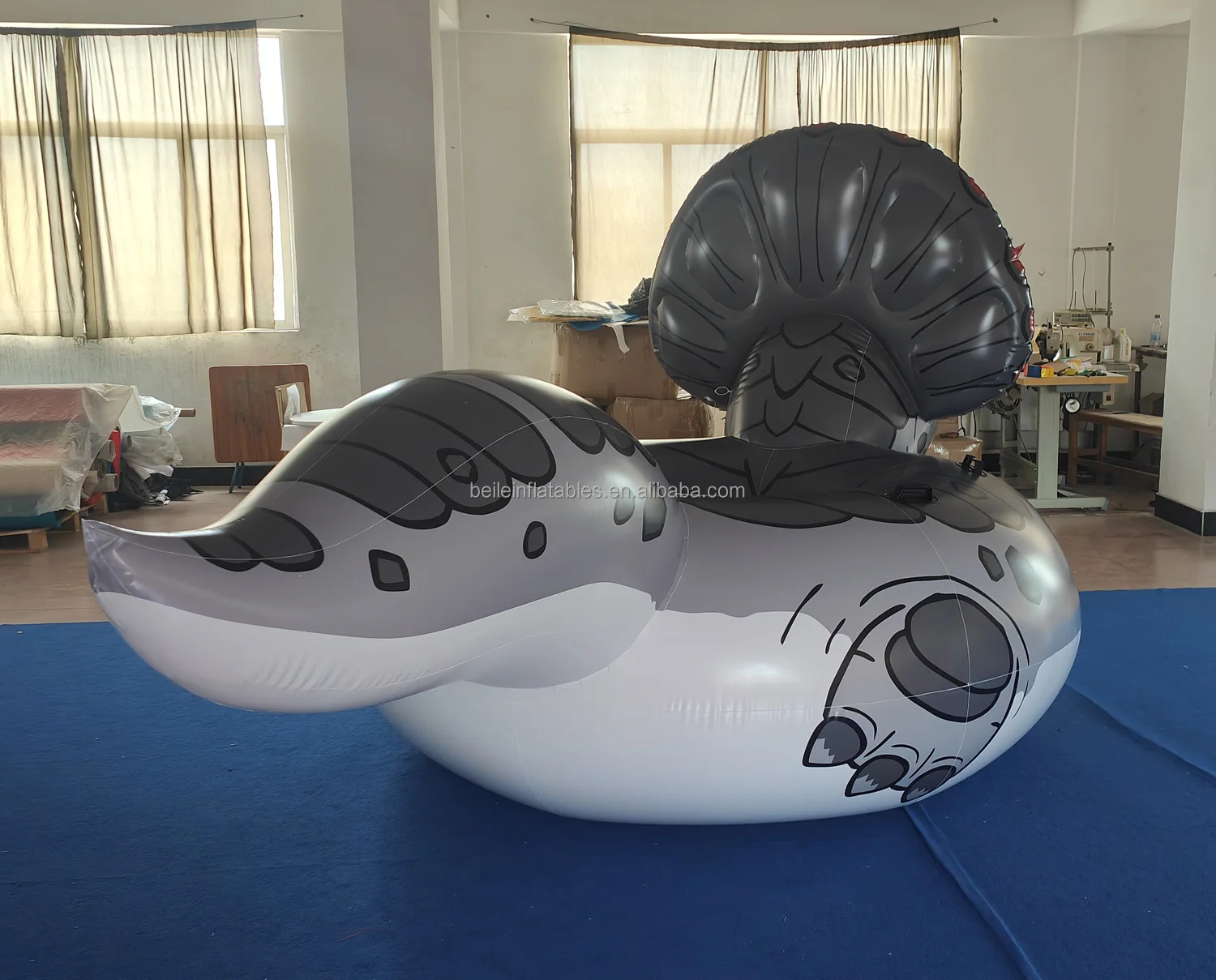 Beile Triceratops Inflatable - Durable and Fun for All