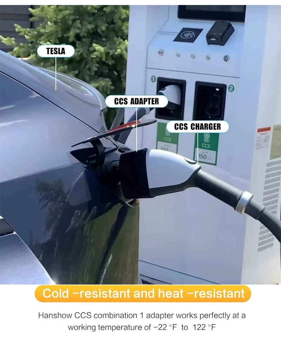 High Fitting Ev Charger Adapter Ccs1 To Tesla Charging Gun Converter ...