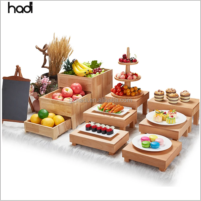 HD Table Top Buffet Elevation - High Tea Cake Display Stands