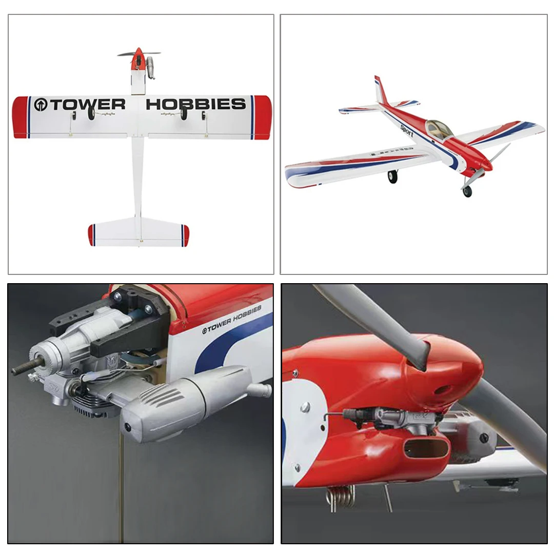 ASP FS400AR 12.8CCX5 Four Stroke Glow Methanol Nitro Engine