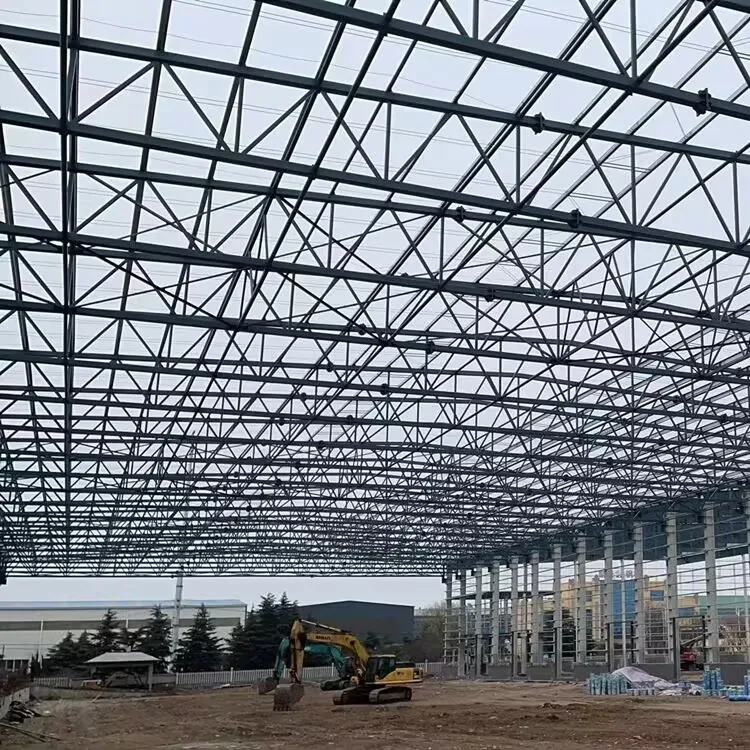 Prefabricated Frame Hangars and Warehouses Metal Structures ...