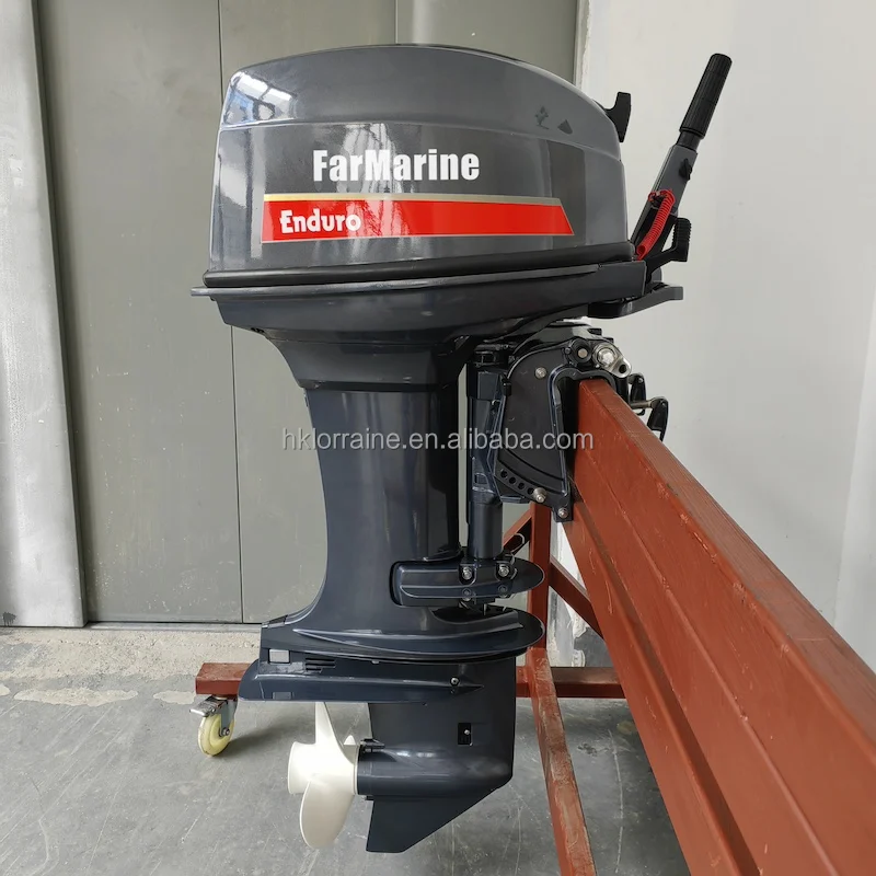 FARMARINE 2 Stroke 40HP Tiller Control Outboard Motor