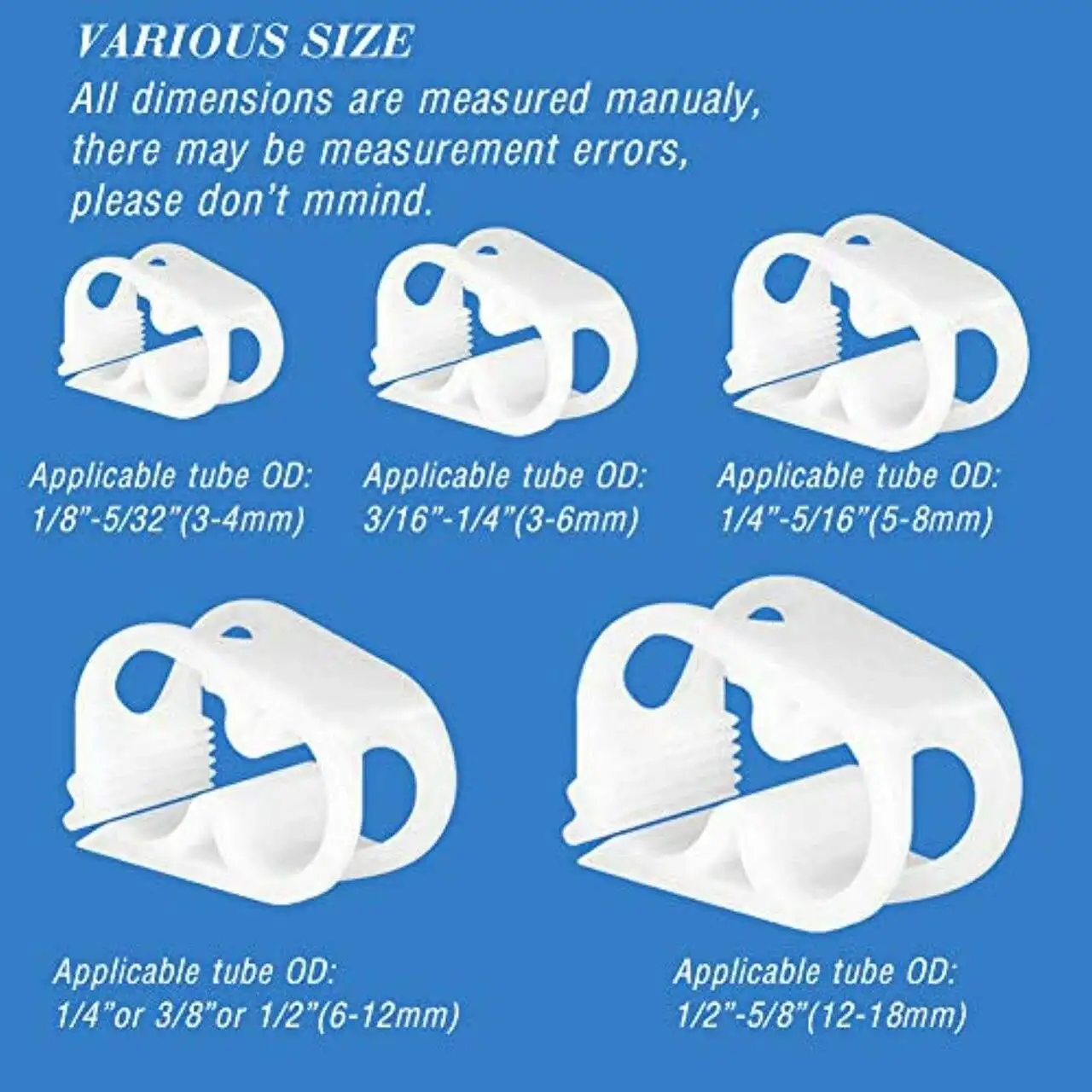 Adjustable Siphon Waterstop Clip Infusion Line Plastic Pinch Robert ...