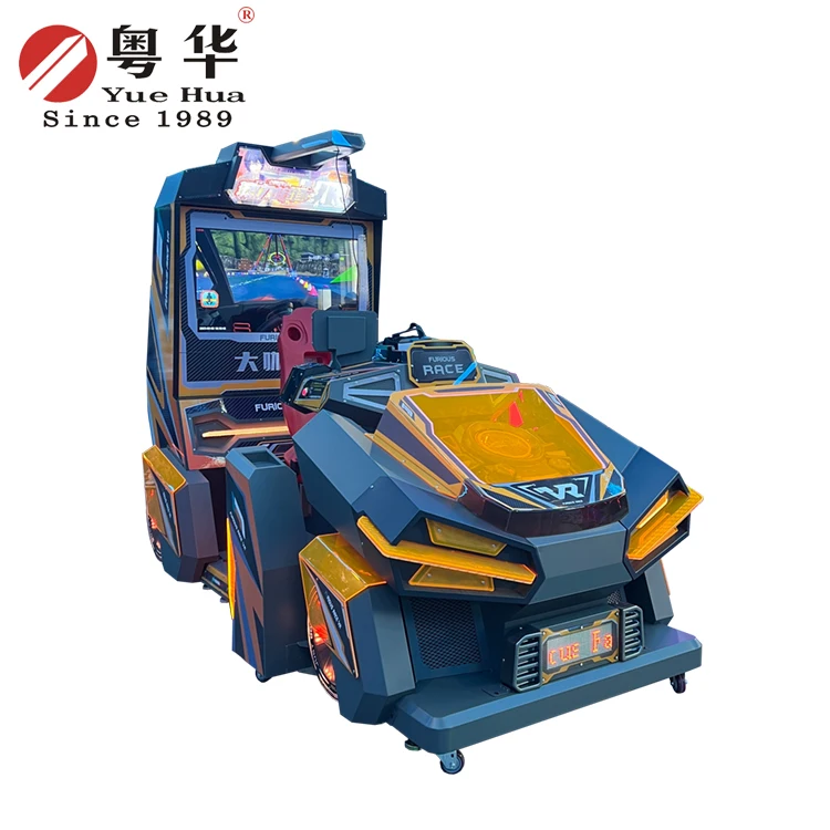 Indoor Gaming Racing Car Vr Simulator 42 Inch Screen Size Rides ...