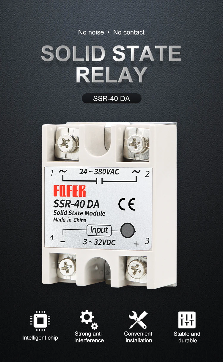 FQFER SSR 40DA - Reliable Solid State Relay for Industrial Control