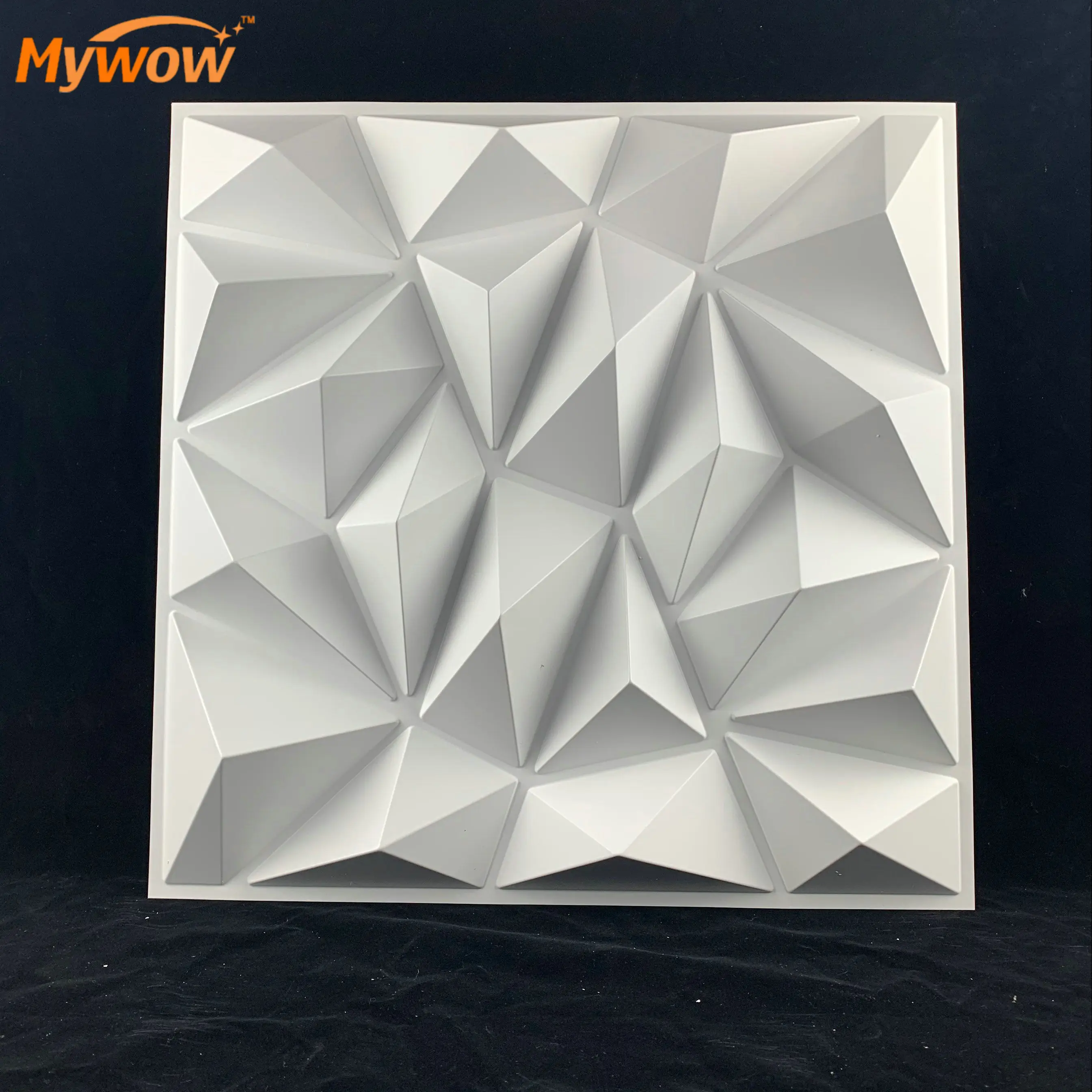 Panel Dinding Dekoratif Gypsum 3D, Bahan Dekorasi Interior Panel ...