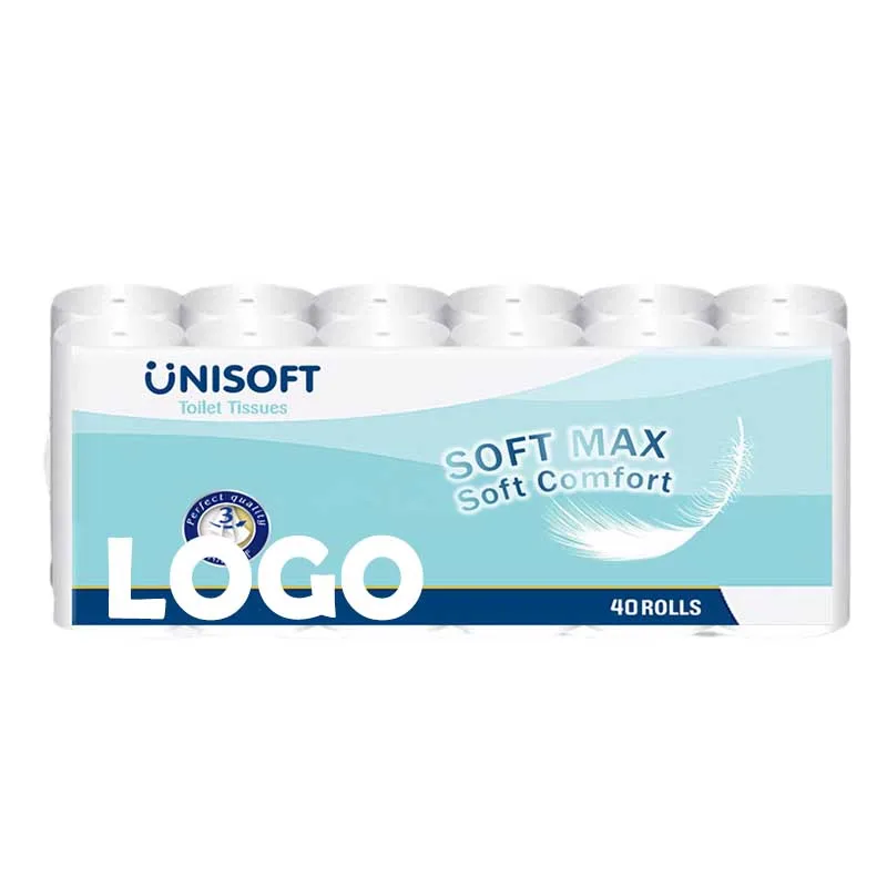 Unisoft Customized Premium 3ply Virgin Wood Pulp Soft Smooth Disposable ...