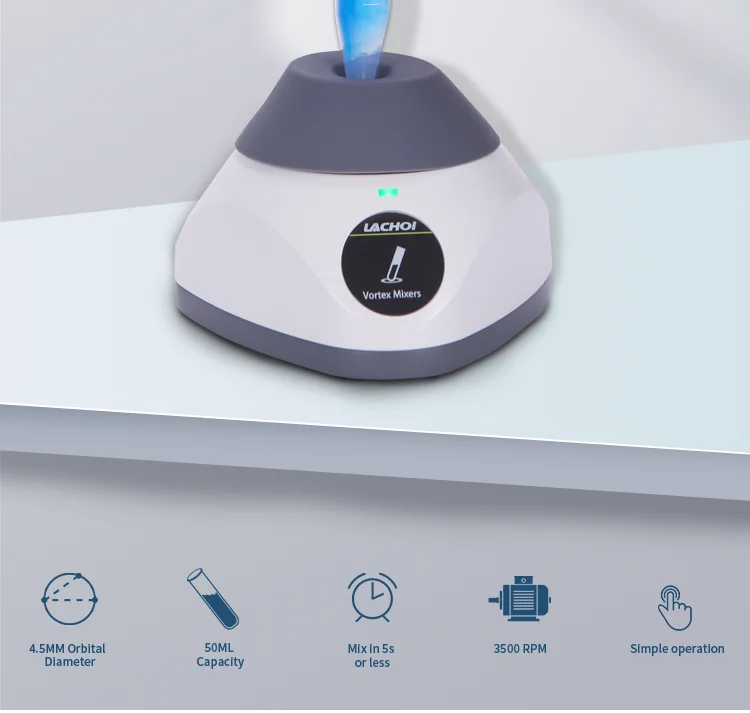 Lab Liquid Vortex Mixer 3500 Rpm High Speed Mini Vortex Mixer Price ...