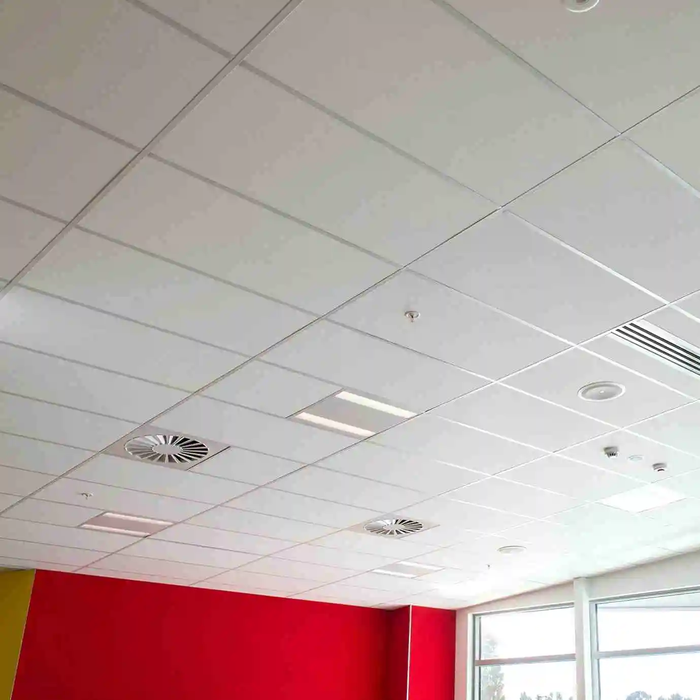 Suspended Grid Ceiling System Gold Fut T T24 Main Tee Cross Gypsum ...