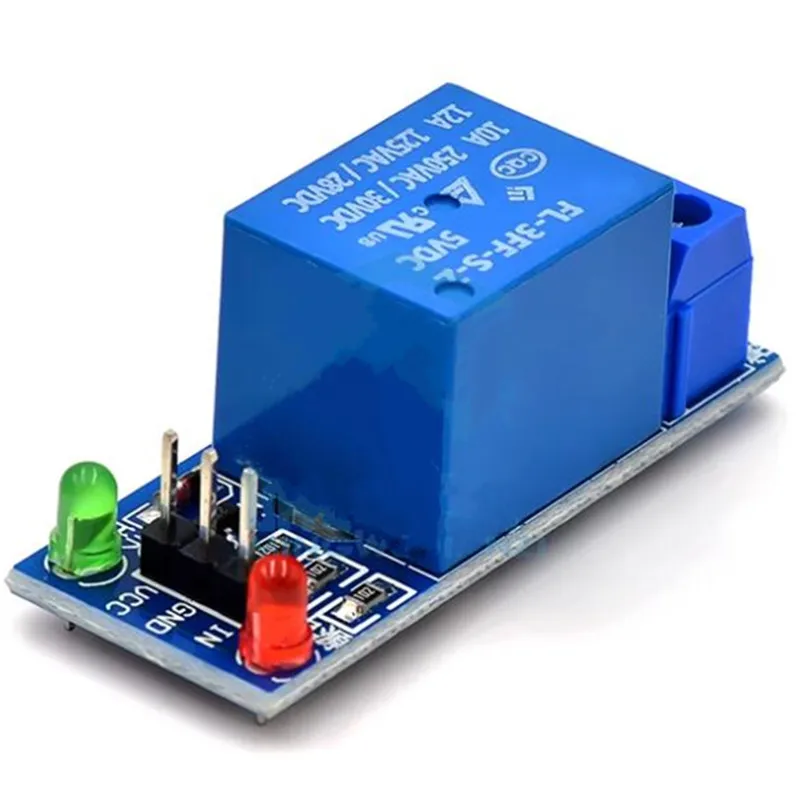 1 Channel Relay Module 5v Low-level Trigger High Level Relay Expansion ...
