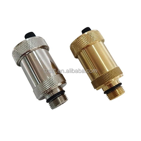 Brass Automatic Float Valve Kit 1/2"g Air Bleeder Release Vent Valve ...