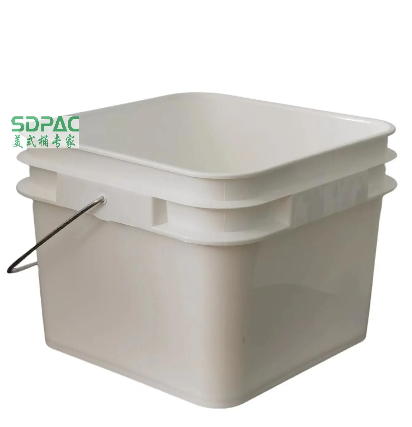 2 Gallon Bucket Square Buckets With Drilled Holes - Buy Rectangular ...