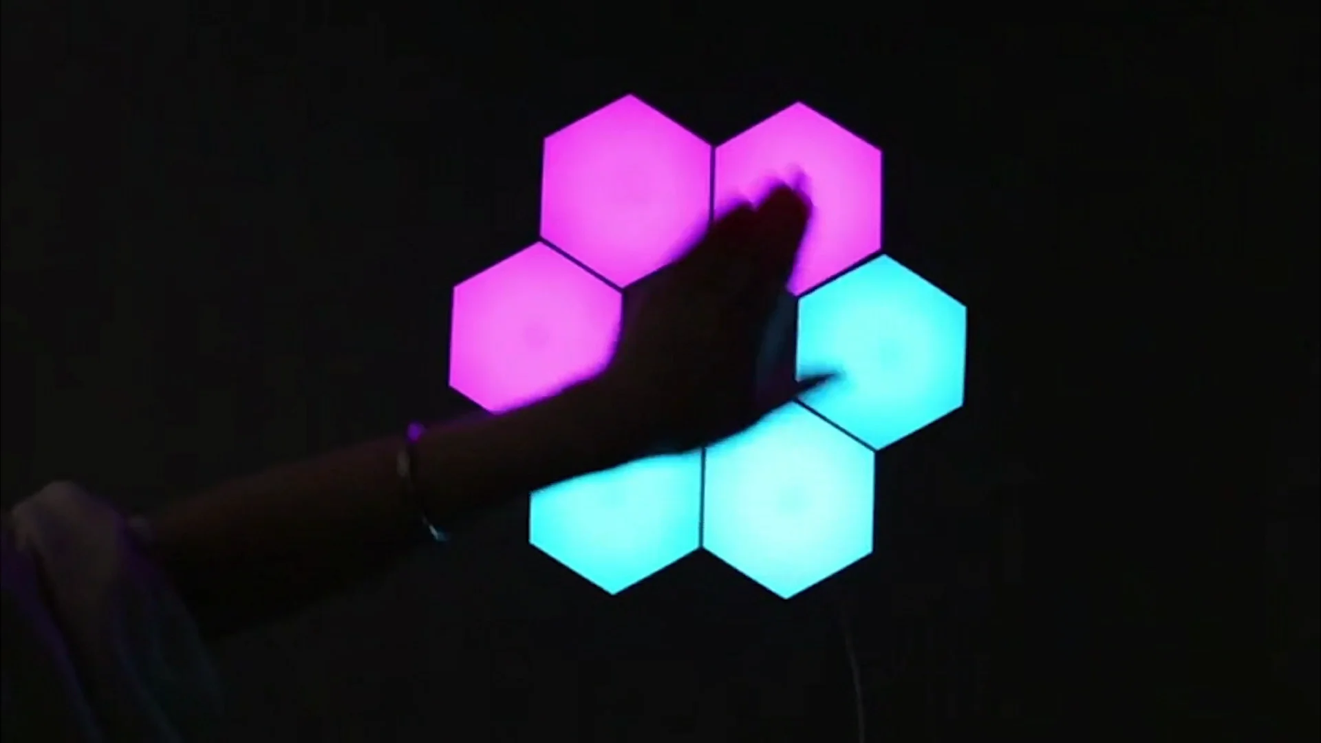 Diy Touch Sensor Hexagonal Light Honeycomb Modular Quantum Light ...