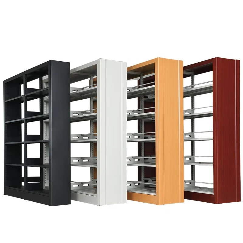 Luoyang Factory School Metal Bookshelf Library Custom 5 Layers Office ...