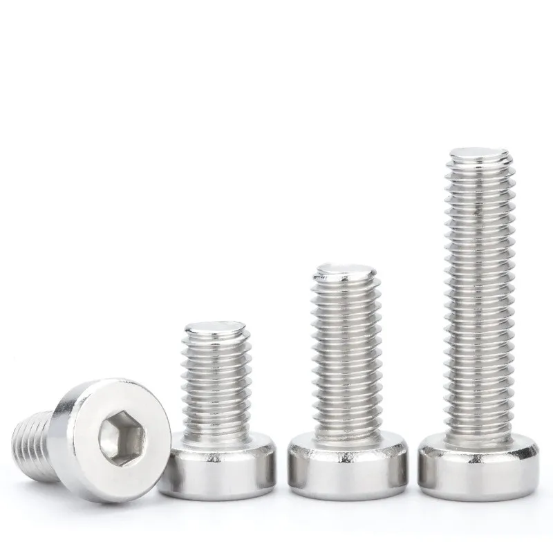 M3-m8 304 Stainless Steel Hexagon Socket Cap Screw For Mechanical Equipment Parts Assembly - Buy ...