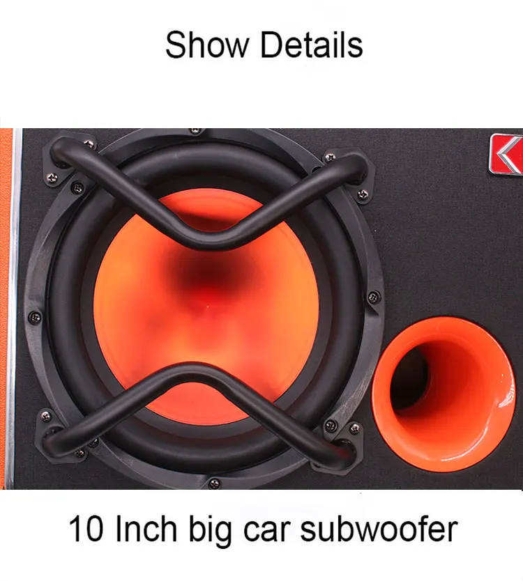 Factory Wholesale 1200W Big Power Trapezoid Car Subwoofer 10 Inch ...