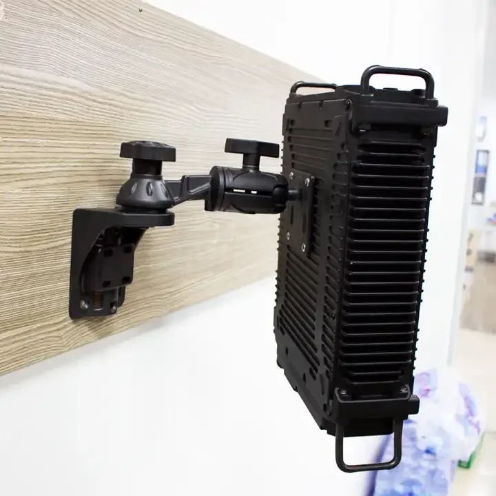 Monitor Arm Desktop 12'' Arm Mount Adjustable Monitor Stand Swing Arm ...