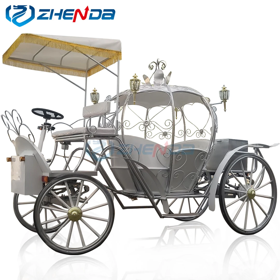 Noble Princess Fantasy Pumpkin Wedding Carriage With High Quality And ...