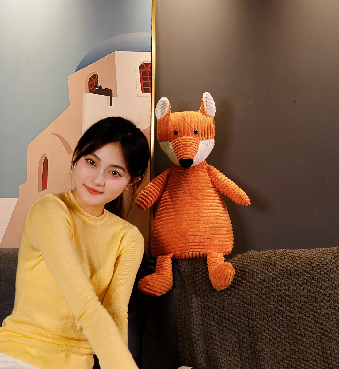 Wildlife Series Plush Toy Custom Brand Logo Hanging Tag Wash Label ...