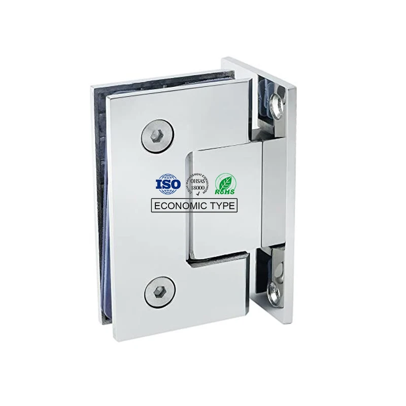 Glass Clamp Shower Door Fitting Bathroom Hinge heavy duty frameless ...