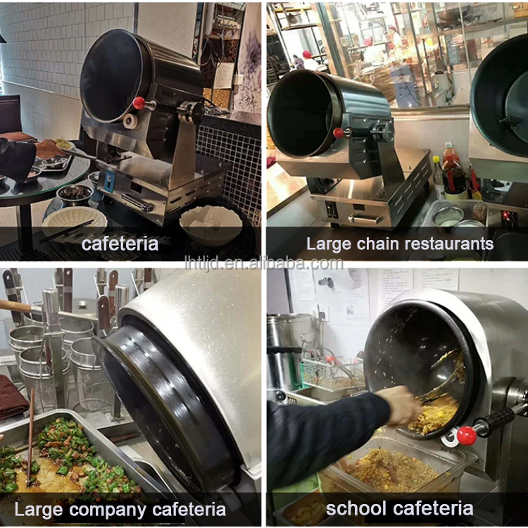 Intelligent Cook Robot - Automatic Cooking Machine for Restaurants