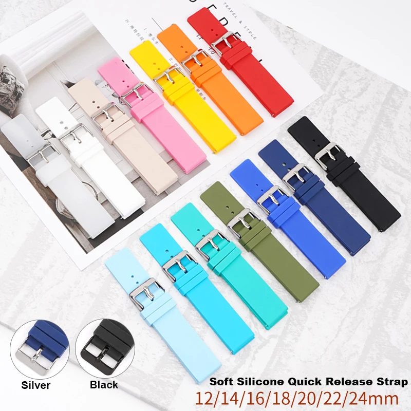 Shop Our Quick Release Silicone Watchbands - Durable & Stylish