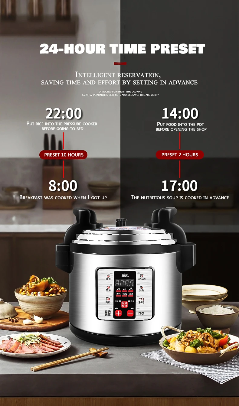 Commercial 25L Electric Pressure & Rice Cooker | Specially Engineered ...