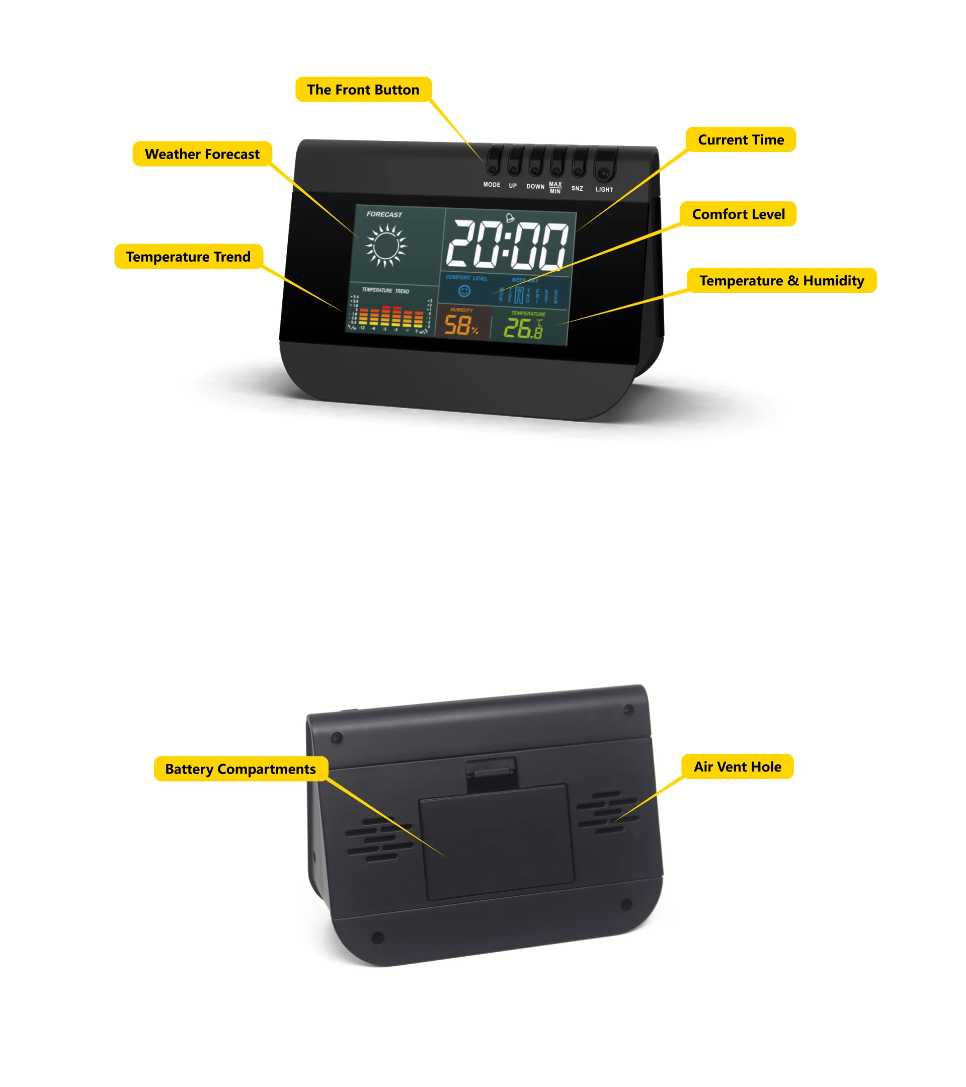 Digital Prayer Time Clock For Promotion - Buy Digital Clock For ...