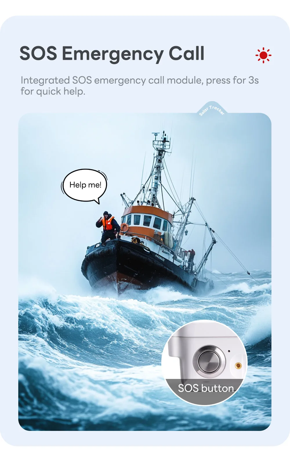 Micodus MS800G - Precision GPS Tracking for Boats & Cargo
