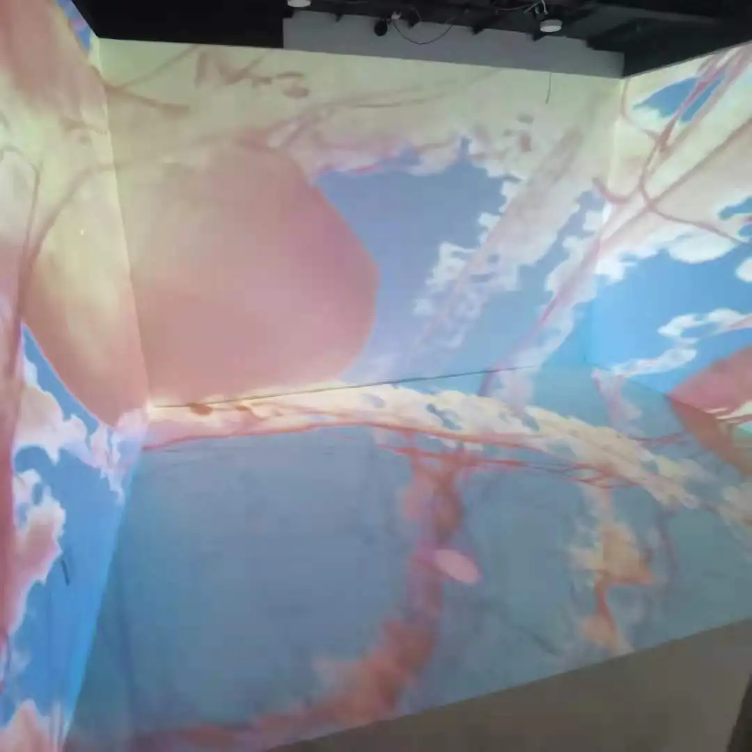 Interactive Cave System 360: 3D Holographic Magic Space for Immersive ...