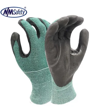 Nmsafety 18 Gauge Anti Cut Soft Liner Coated Foam Nitrile On Palm Light Weight Work Gloves En388 ...
