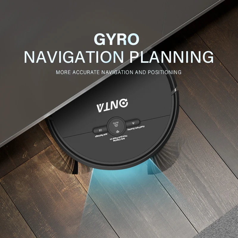 Wifi App Control Smart Cleaning Robot Vacuum Cleaner Sweeper Auto ...