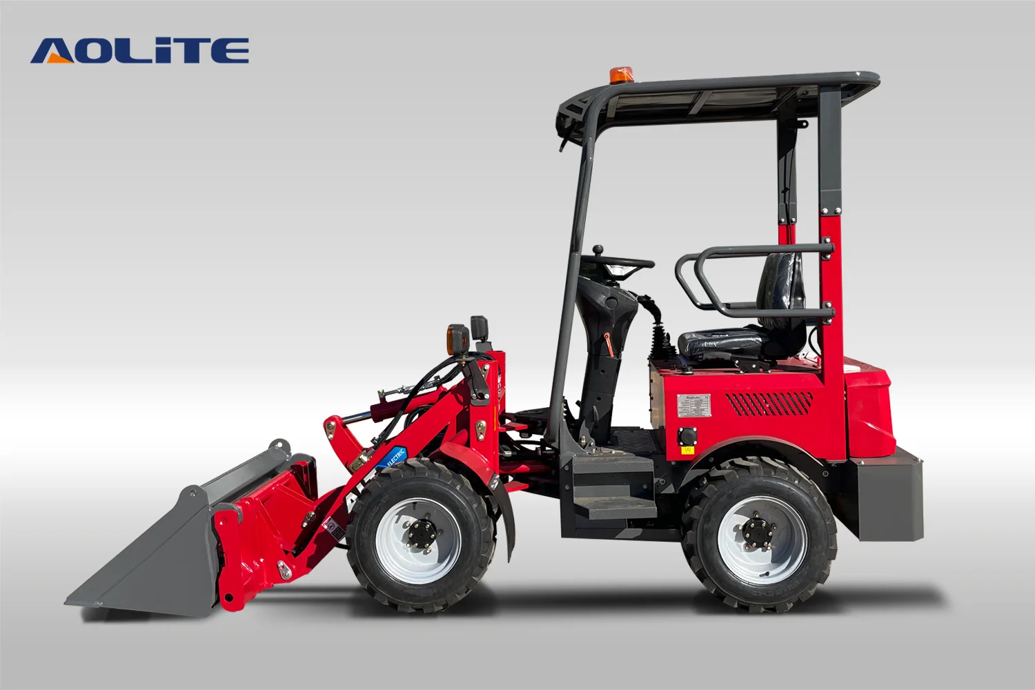 AOLITE E604C Electric Mini Loader - 0.4ton Compact Wheel Loader