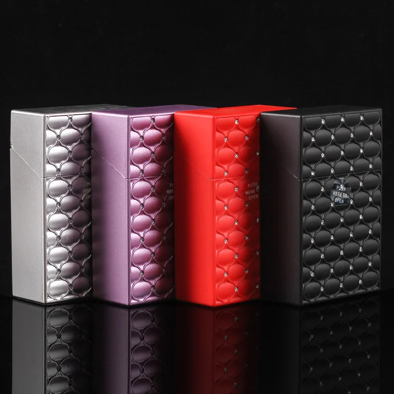 Wholesale Smell Proof Pure Color Plastic Smoking Case Custom Dispenser ...