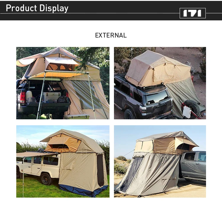 Foldable 4WD Roof Tent - Ultimate Outdoor Camping Solution
