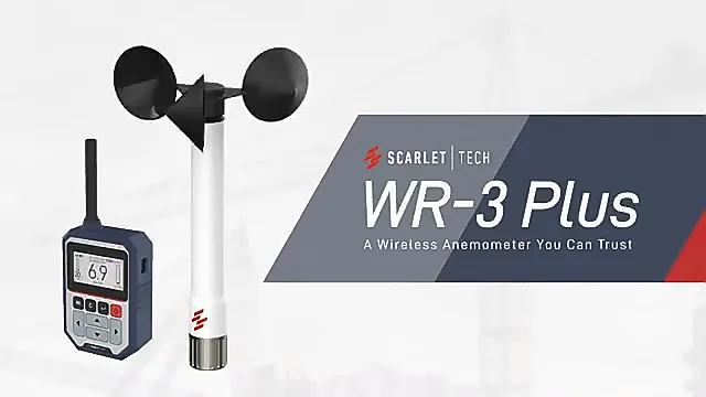 Wireless Anemometer Wind Speed Device For Crane - Buy Wireless ...
