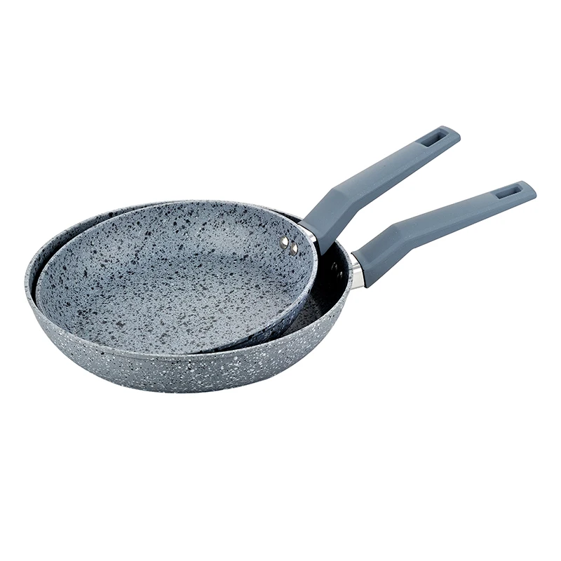 Cheap Price Round Cast Aluminum Non Stick Stone Coated Fry Pan For Home ...