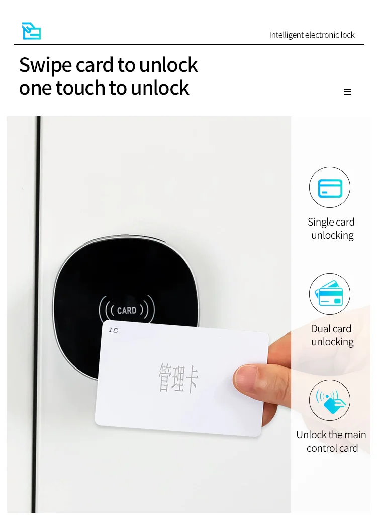 Smart Electronic Storage Locker with Card-swiping Zinc Alloy Cam Lock ...