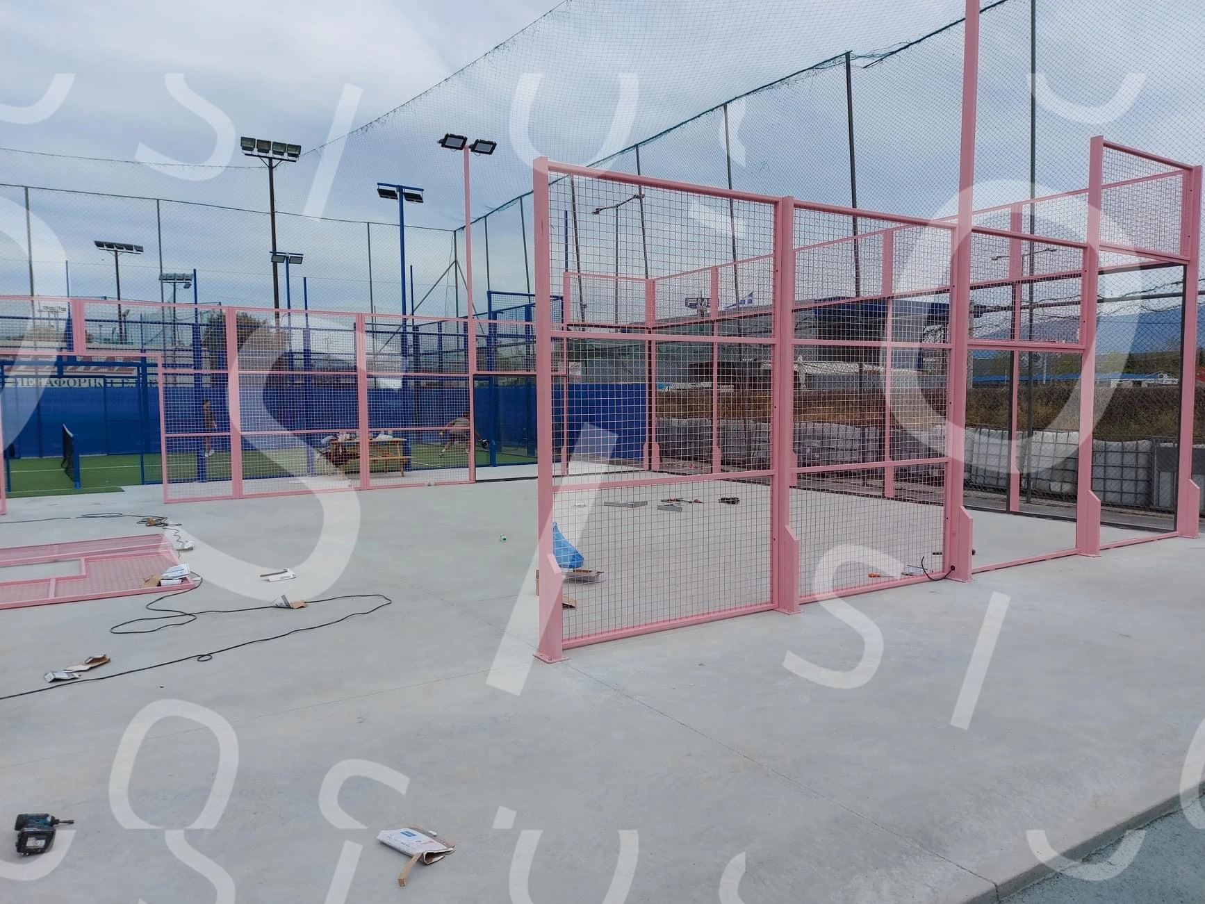 Osi Panoramic Padel Tennis Court Artificial Grass Paddel Artificial ...