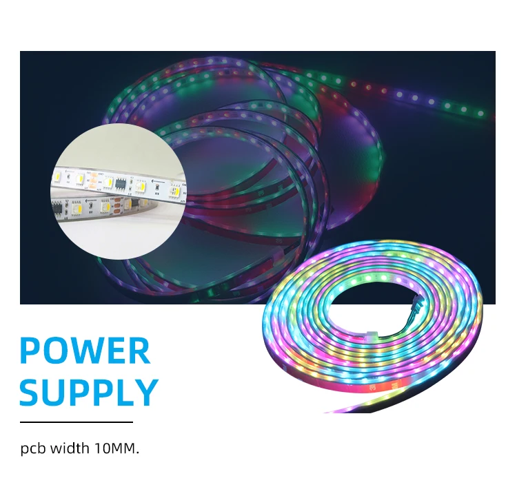 LED Strip Light Rgbw 12v Dc Heat Resistant Led Strip Light Wifi Smart ...