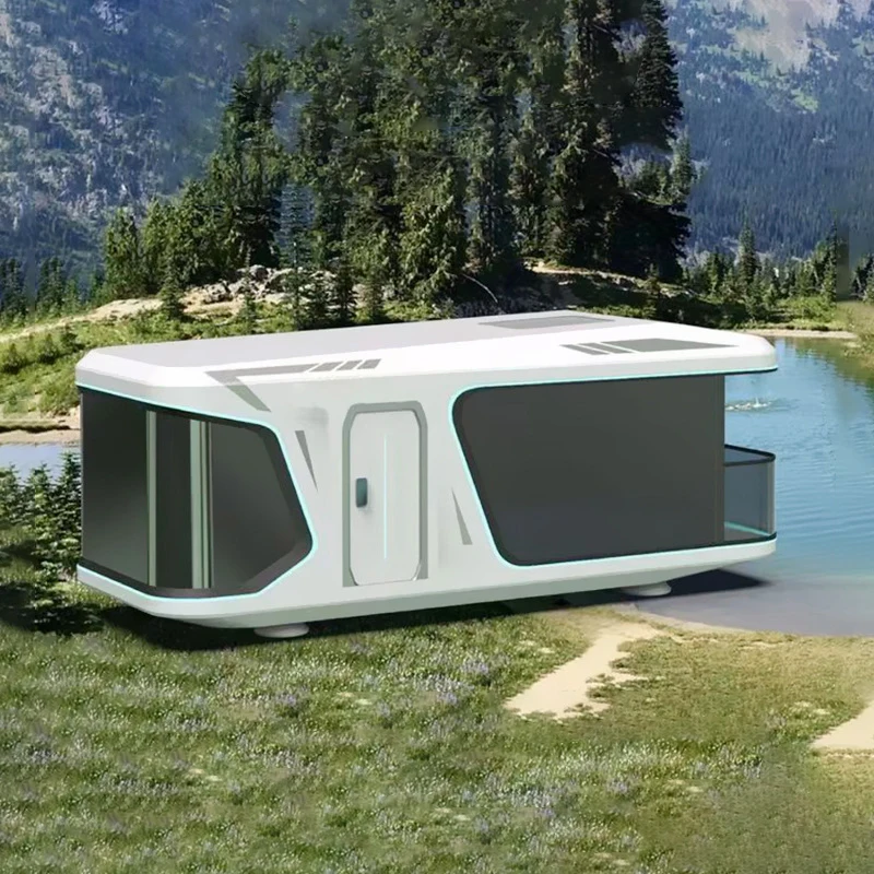 Prefabricated Prefab Tiny House Home Capsule - Buy Prefab Capsule Home ...