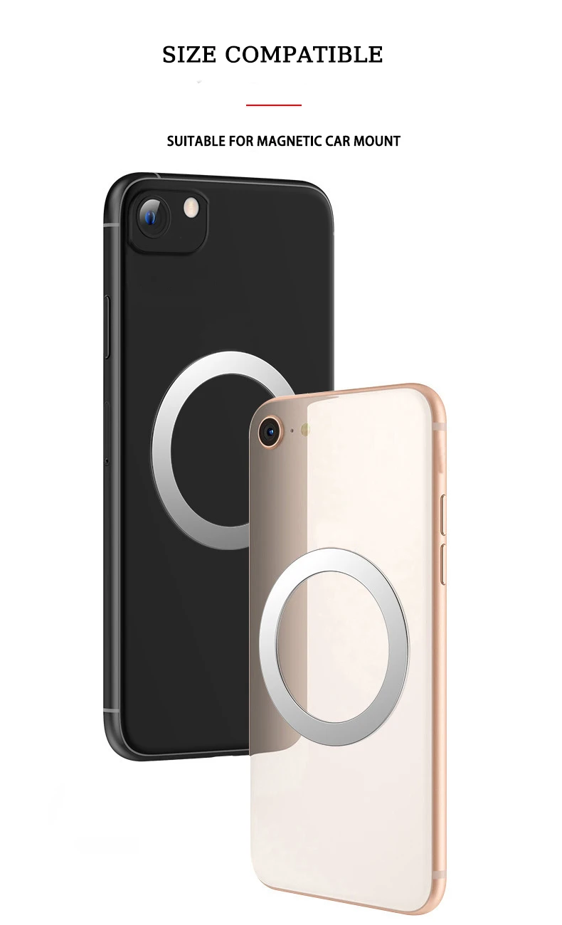 Factory Wireless Metal Ring Compatible With Magsafe Support Wireless ...