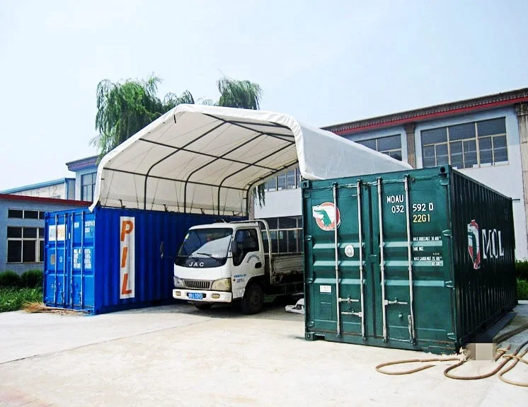 Gable Container Top Roof Tent,Container Mounted Cover Tent - Buy ...