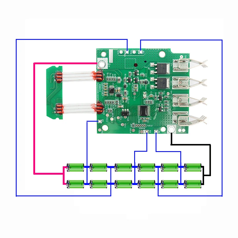 Lithium Battery Shell Nesting Pcb Board 12 Core Models Are Suitable For ...
