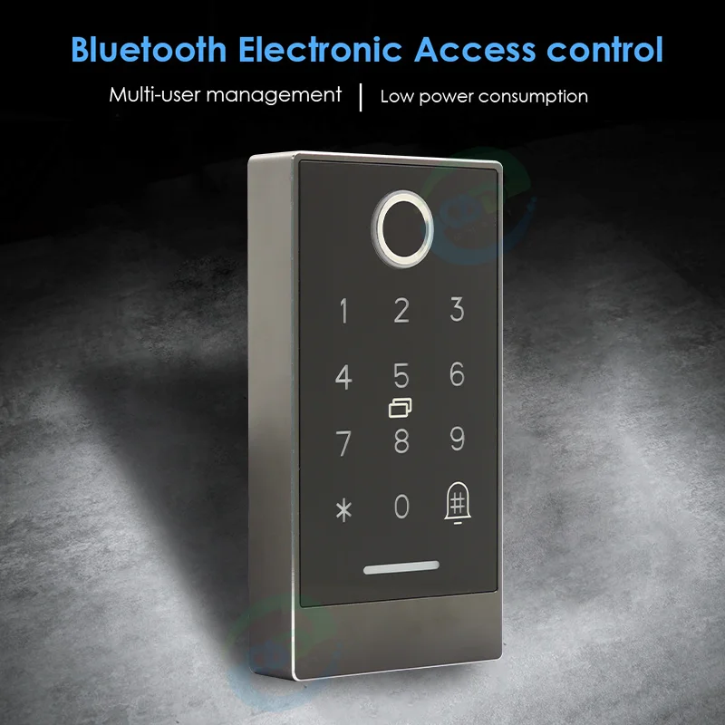 Waterproof Fingerprint Rfid Card Access Control Ttlock App Digital Wireless Access Control Card ...