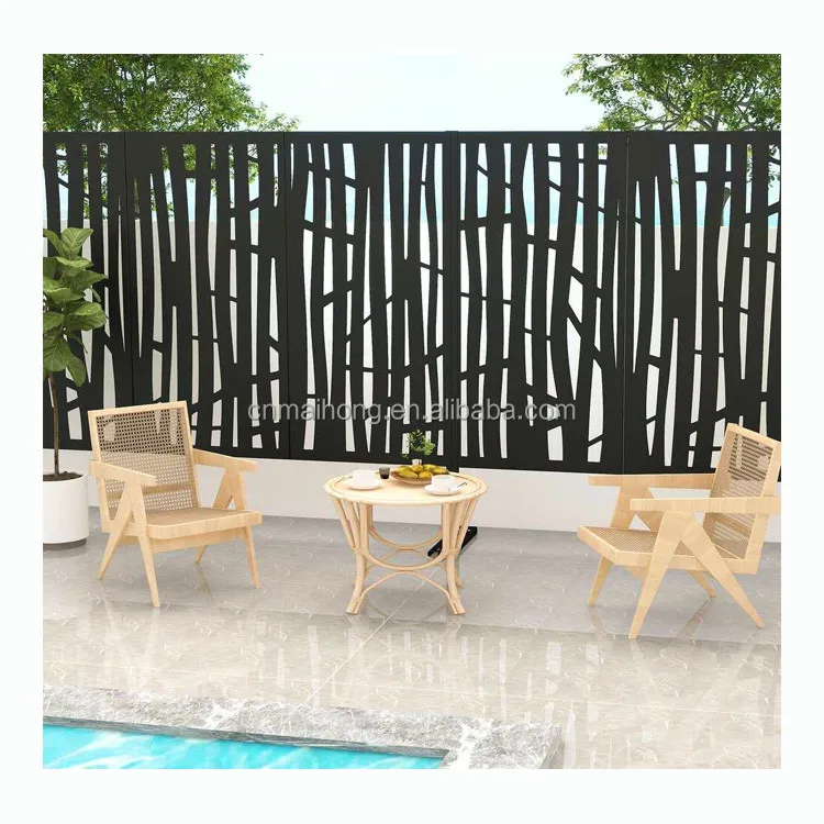 Decorative Laser Cut Metal Decoration Classic Aluminum Alloy Screens ...