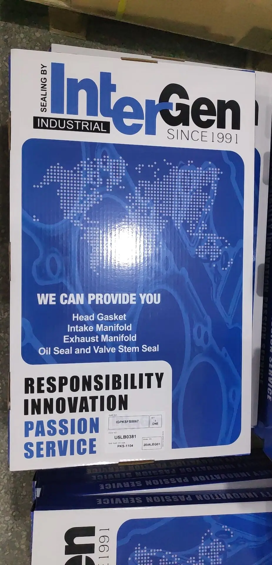 U5lt1004 Upper Set Gasket Fit For Pks 1004.4 Complete Gasket Set 1004.4 ...